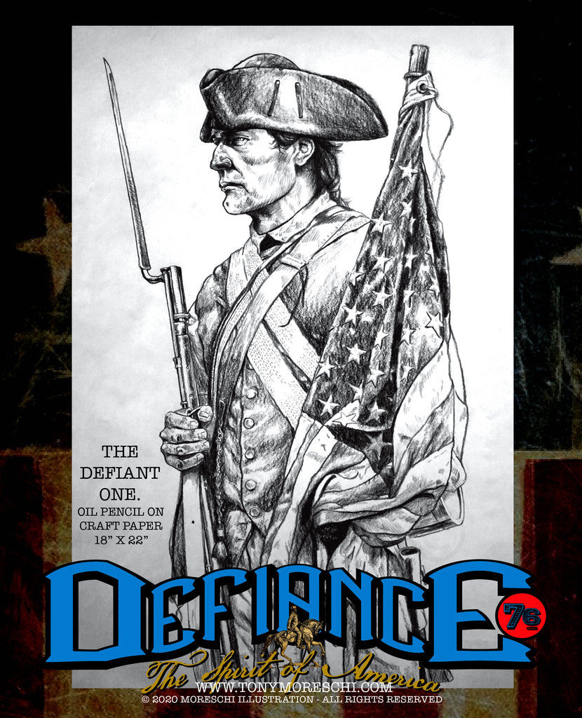 The Defiant One. – MORESCHI ILLUSTRATION