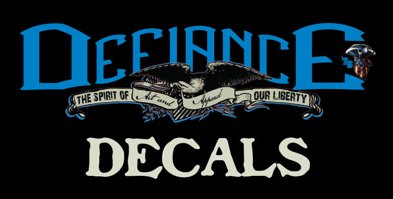 Defiance '76 Collection Decals – MORESCHI ILLUSTRATION