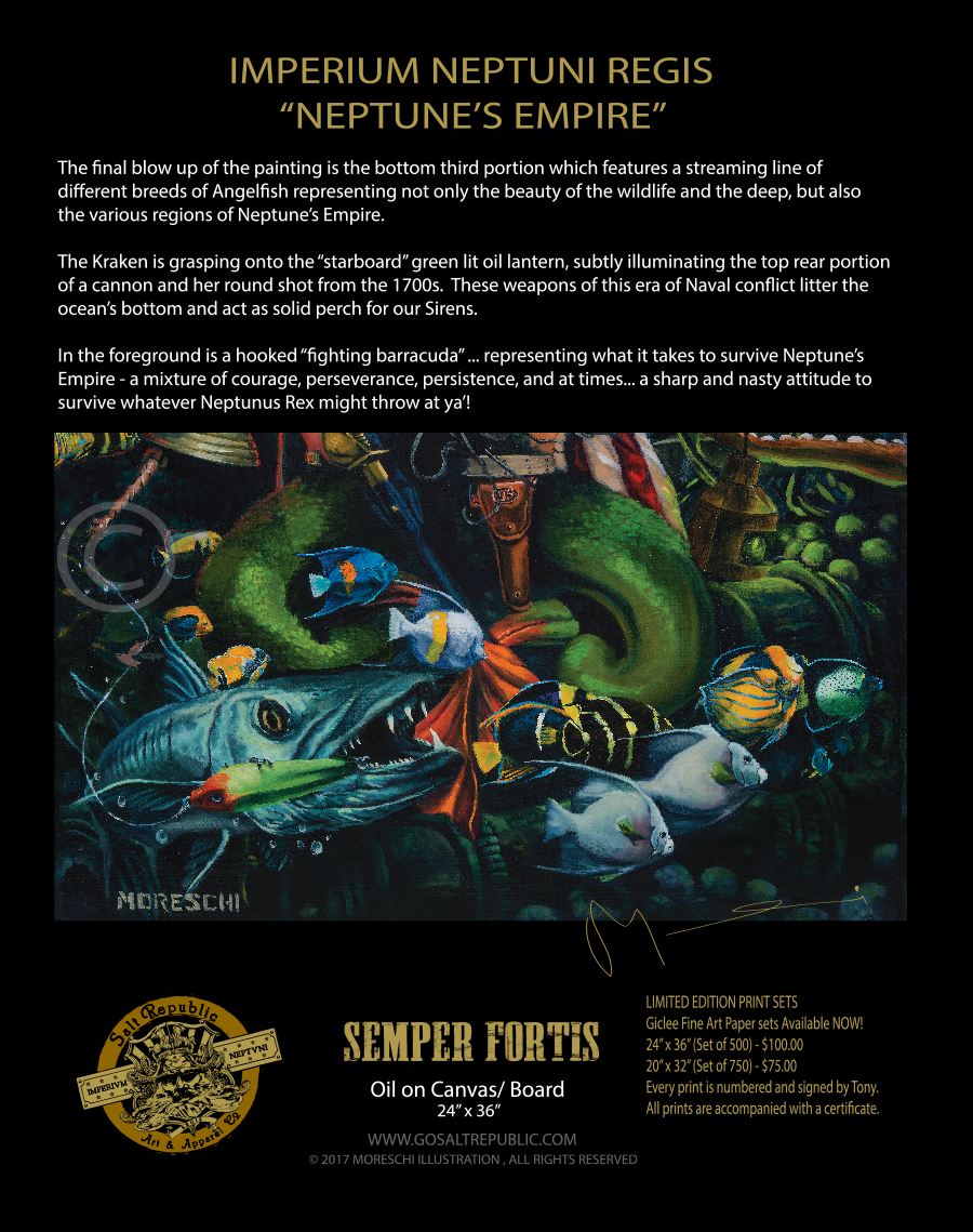 SEMPER FORTIS Fine Art Print – MORESCHI ILLUSTRATION