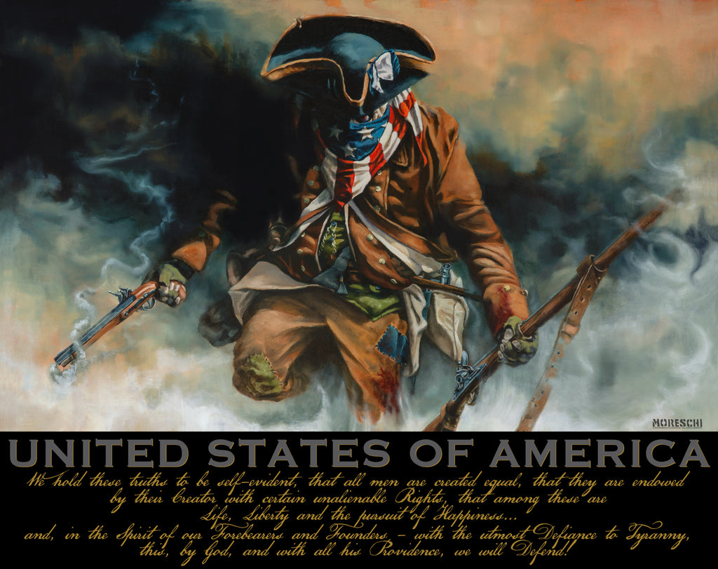 ART PRINT- First Citizen U.S.A. Variant print – MORESCHI ILLUSTRATION